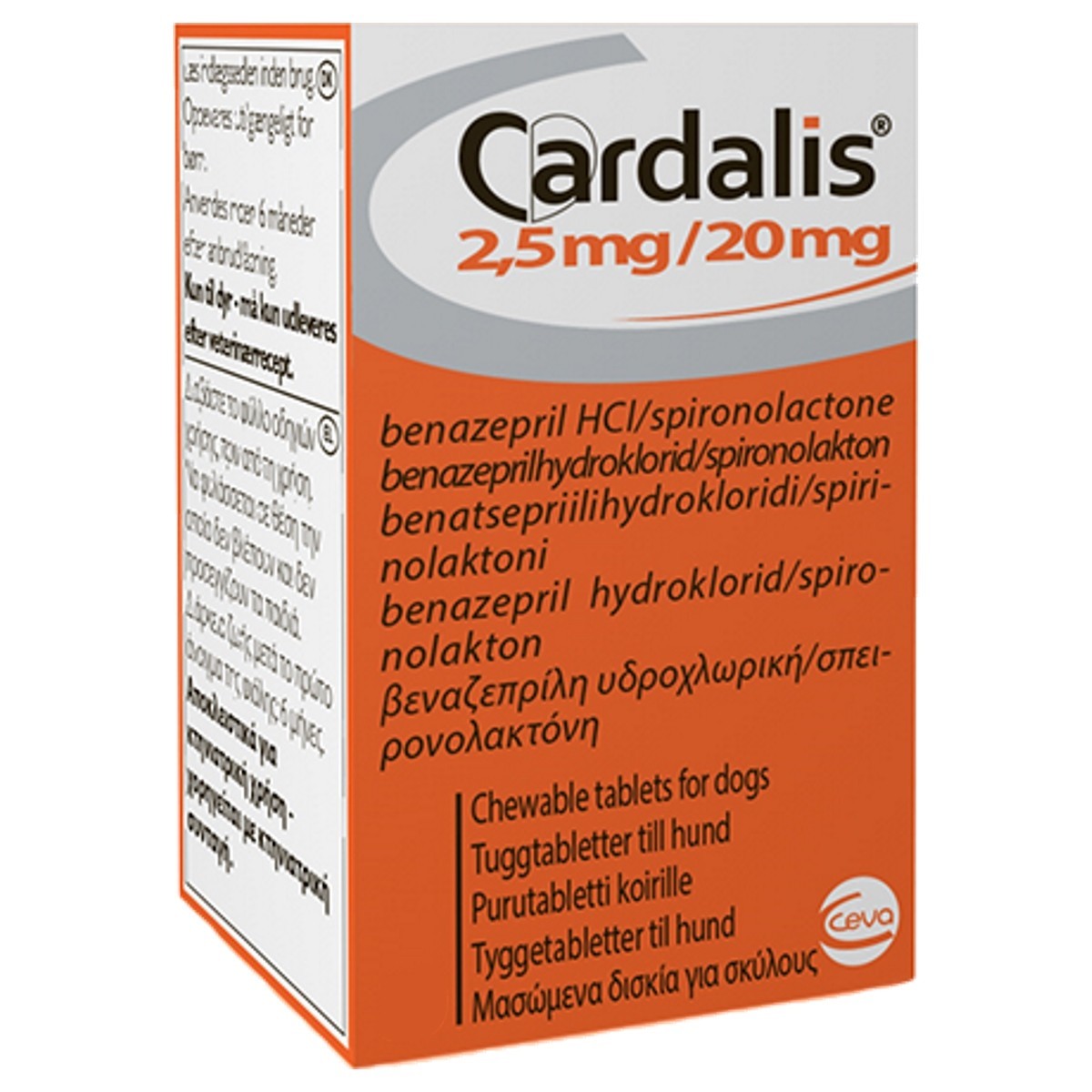 Cardalis 2.5mg/20mg Tablets 30s – VET THIRTY-4